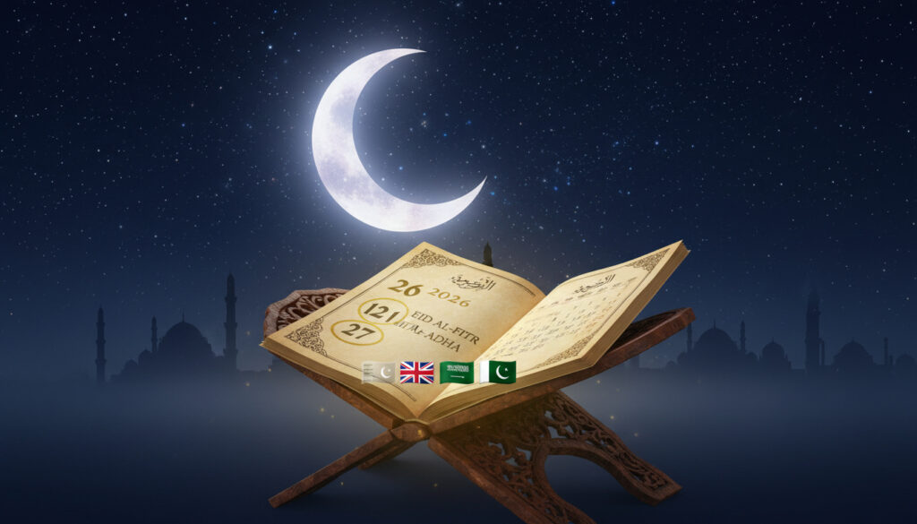 When Is Eid 2026 - UK Saudi Pakistan Dates - Public Journal